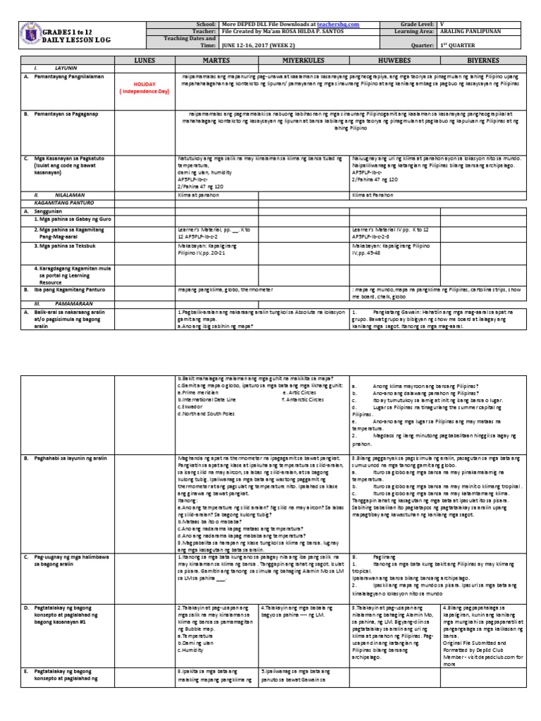 First Quarter AP (Week 2) | PDF