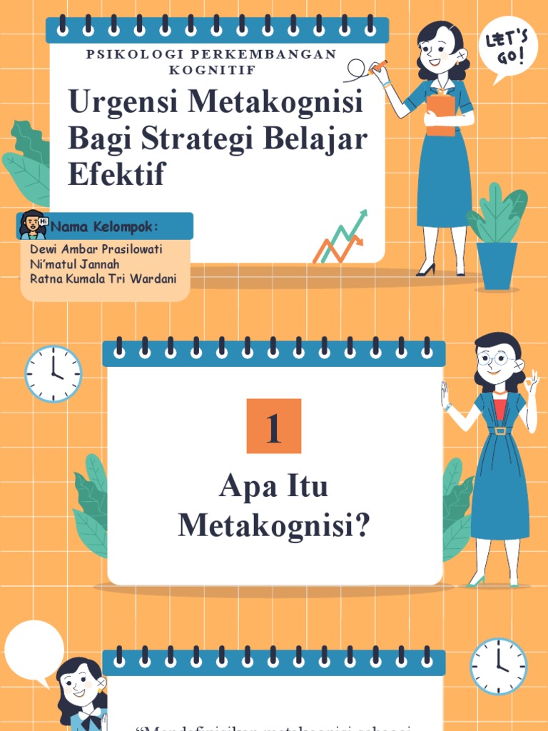 Urgensi Metakognisi Pada Strategi Belajar | PDF