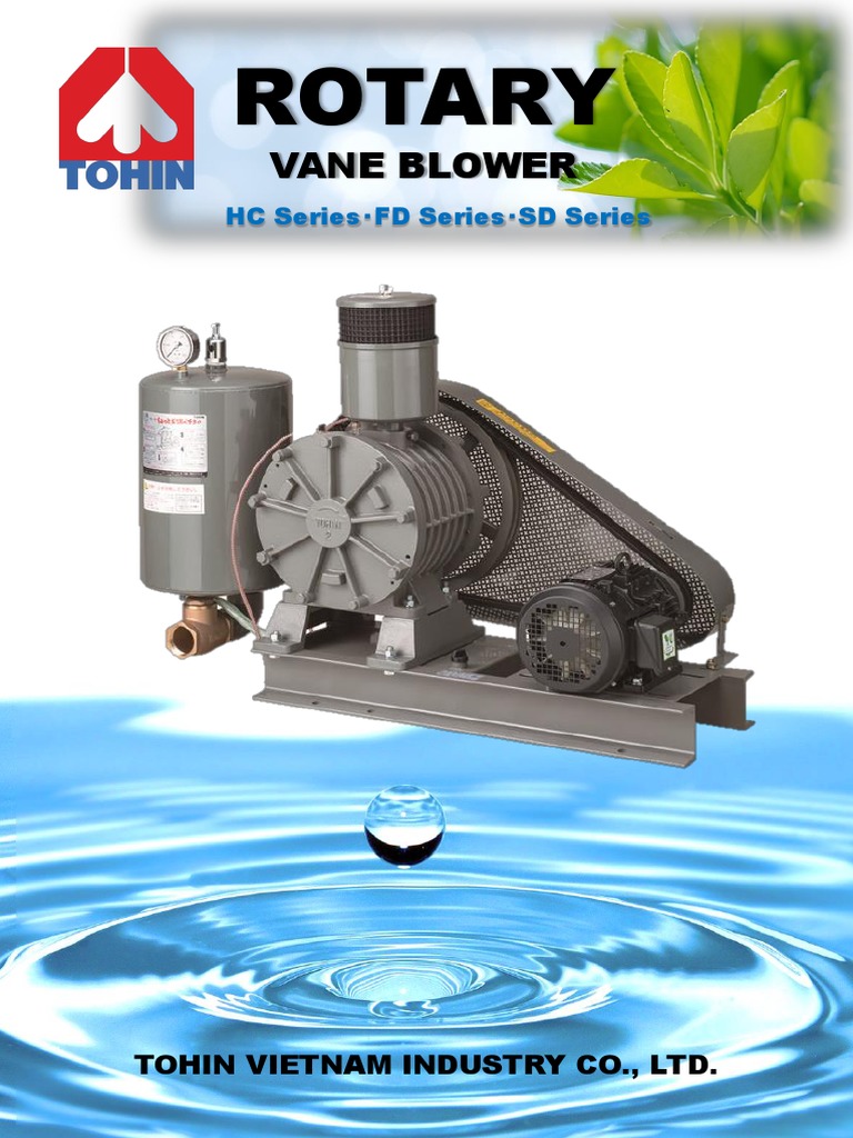 Tohin Rotary Blower | PDF | Belt (Mechanical) | Electric Motor