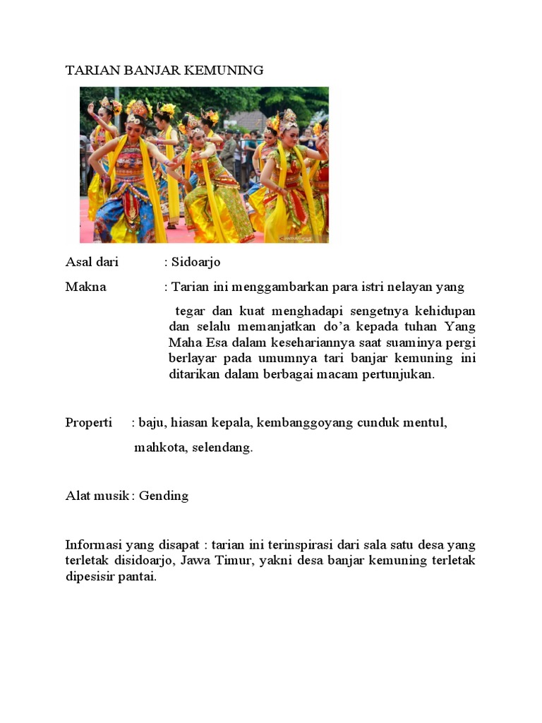 Tarian Ketikan | PDF