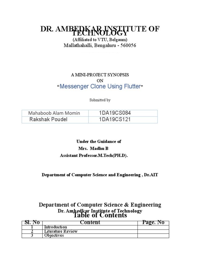 Messenger Clone Project with Flutter | PDF | Instant Messaging ...
