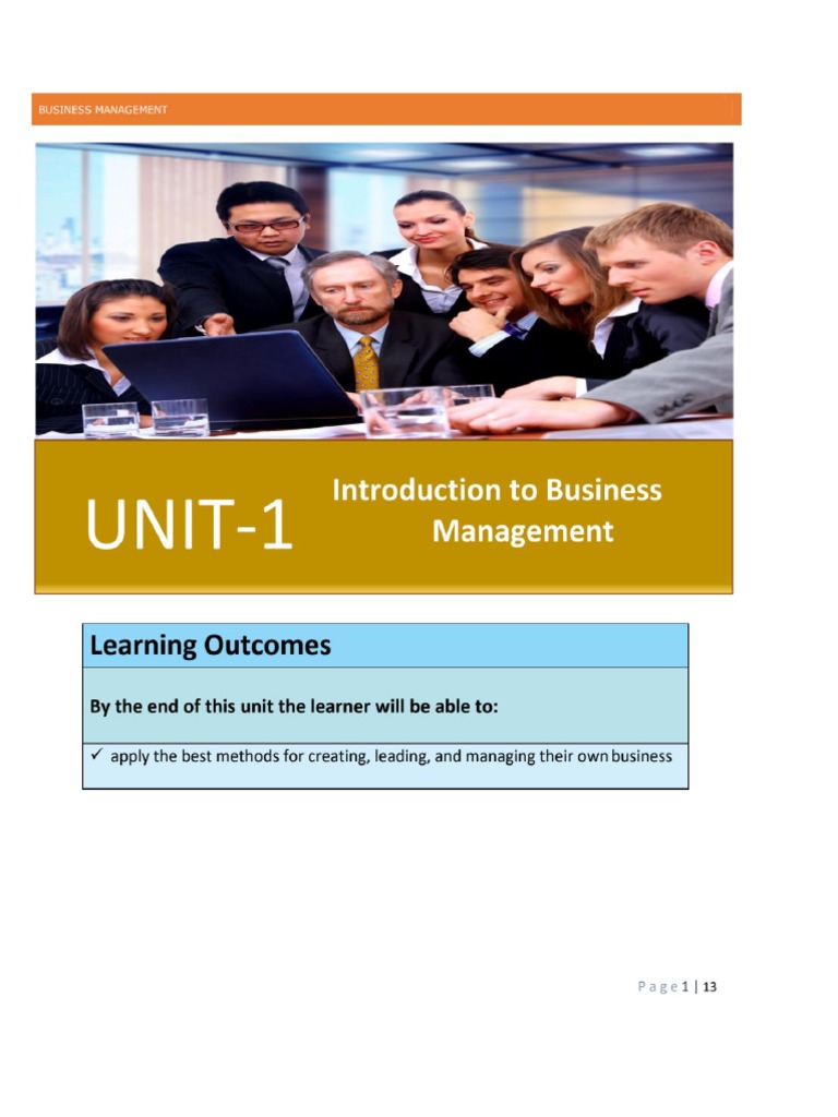 Business Management (Level 7 Diploma), 2022 | PDF
