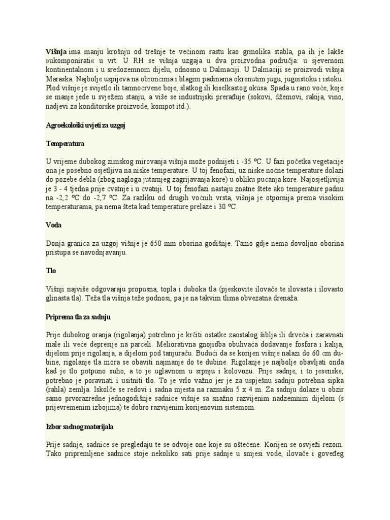 Visnja Doc 5 | PDF