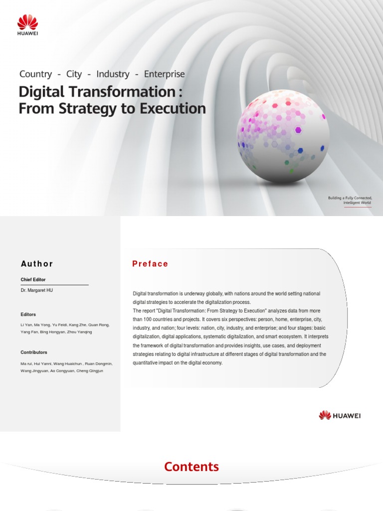 Digital Transformation From Strategy To Execution | Download Free PDF ...