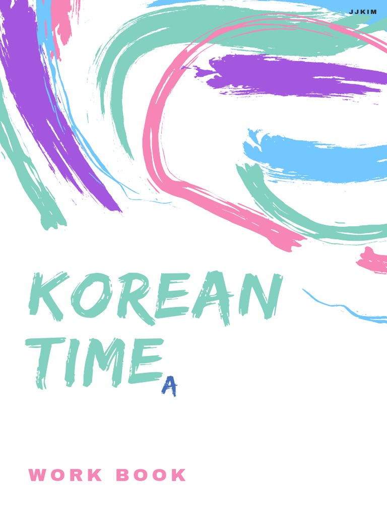 Korean Time Work Book A | PDF