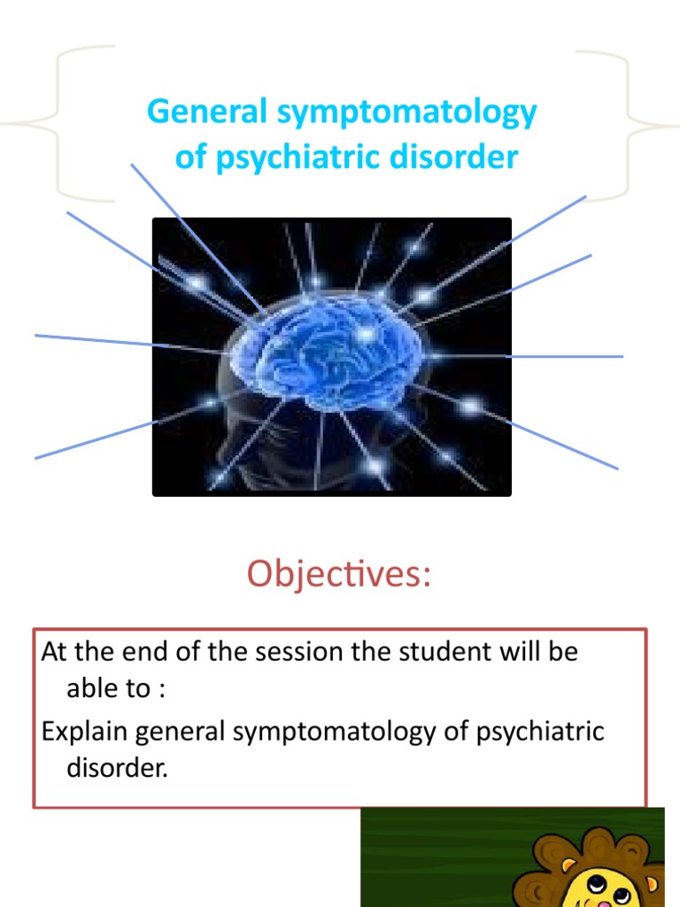 General Psychiatric Symptomatology | PDF | Senses | Perception