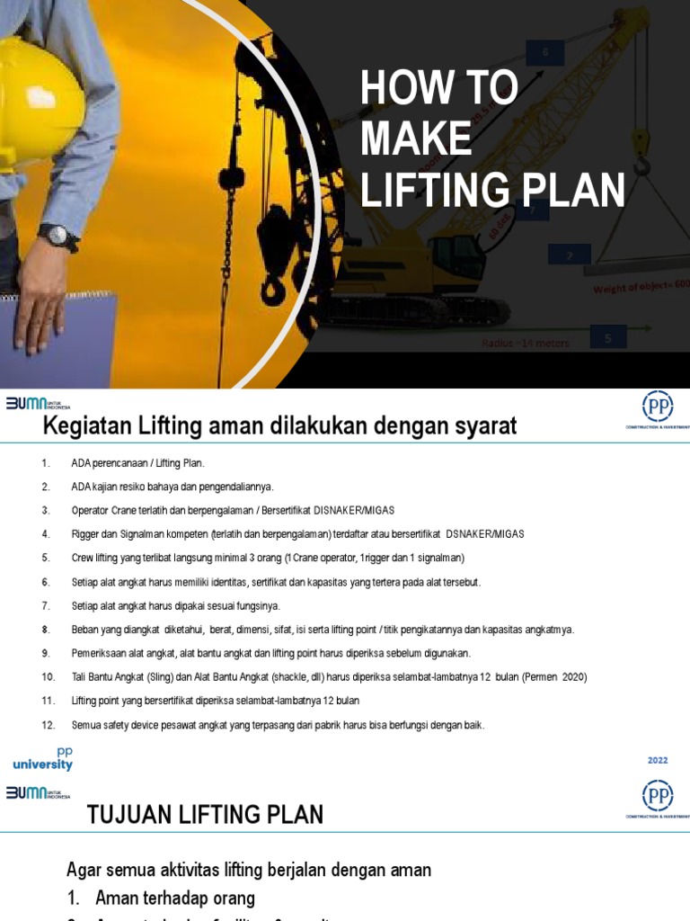 Materi Webinar Lifting | PDF