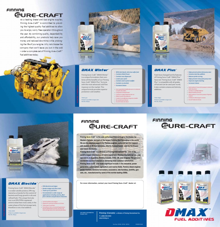 Surecraft Diesel Fuel Additive Brochure | PDF | Diesel Engine | Fuels