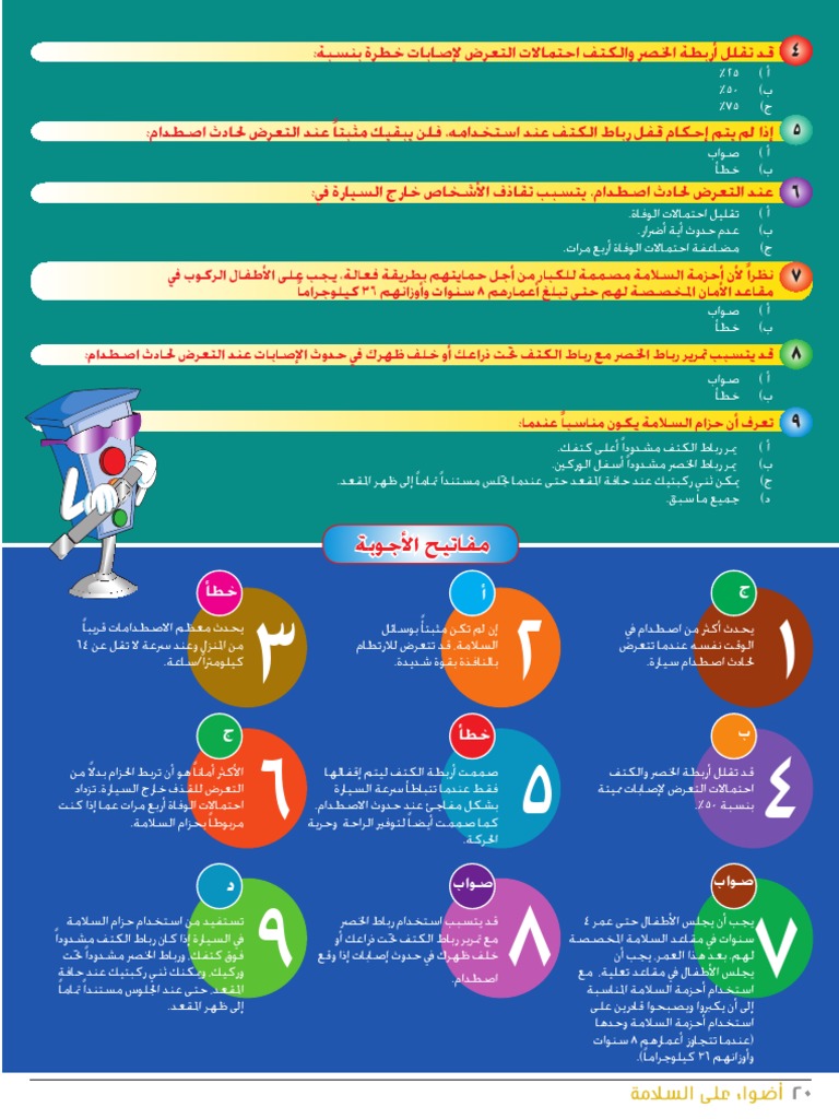 Panorama To Promote Safety (Arabic) | PDF