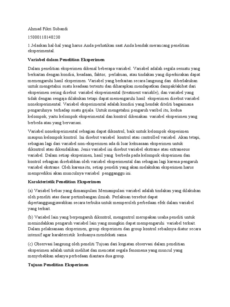 Ahmad Fikri Subandi - 15000118140230 - Kuis 28 Mei | PDF