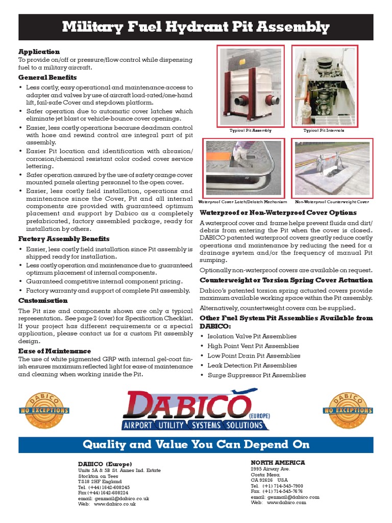 Military Fuel Hydrant | PDF | Valve | Pipe (Fluid Conveyance)