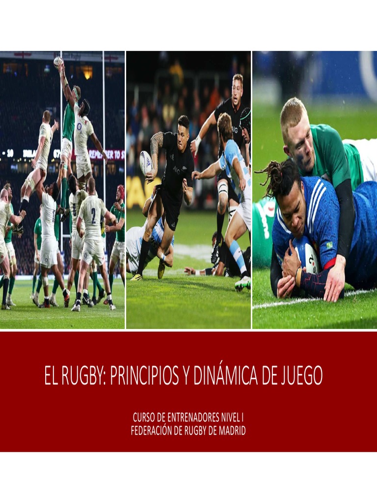 FRM Formación 19.20 - El Rugby. Principios y Dinámica de Juego | PDF ...