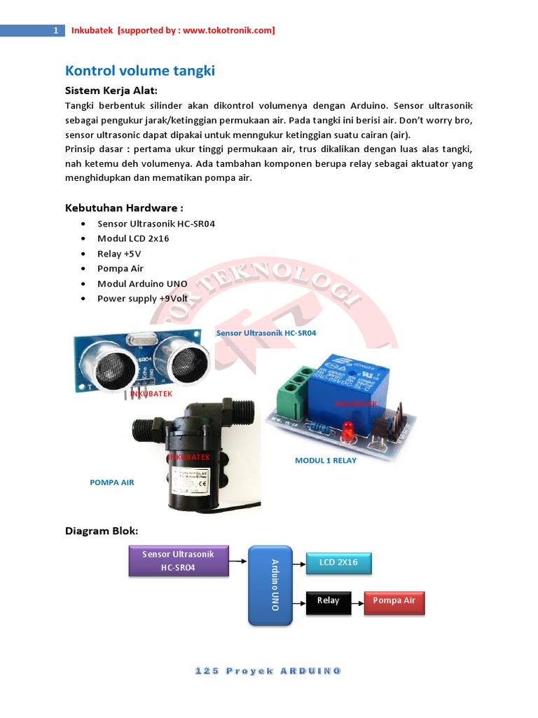 Kontrol Volume Tangki | PDF