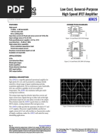 Low Cost JFET Input Operational Amplifiers ADTL082/ADTL084: Features Pin Configurations | PDF ...