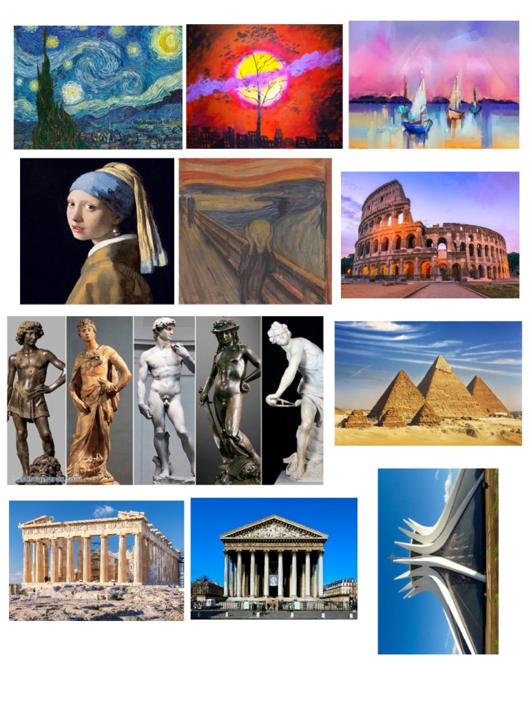 Pinturas Esculturas Arquitecturas | PDF