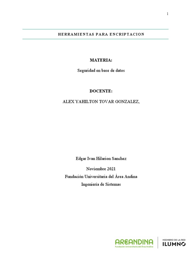 Seguridad En Base De Datos Eje 3 Pdf Cifrado Criptografía 6871