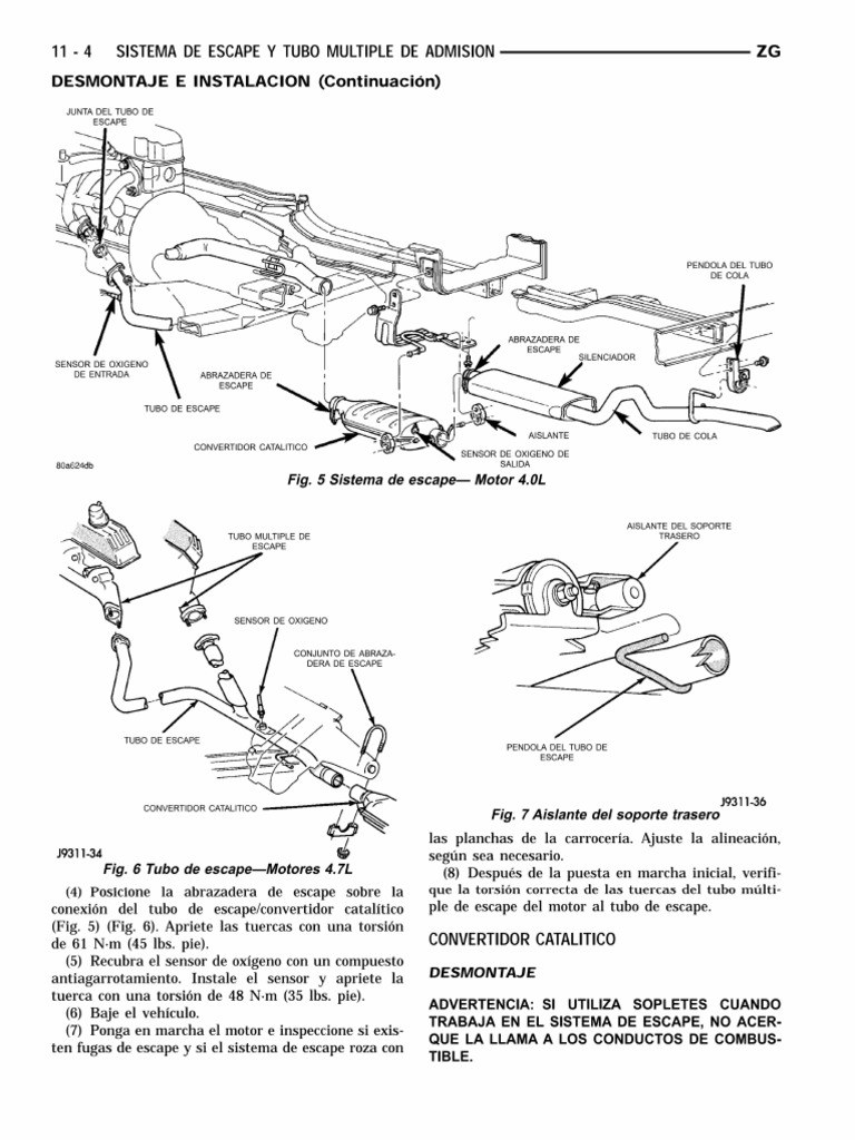 Sensor de Oxigeno Ubicación | PDF