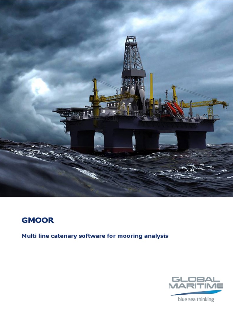 Gmoor: Multi Line Catenary Software For Mooring Analysis | PDF | Anchor
