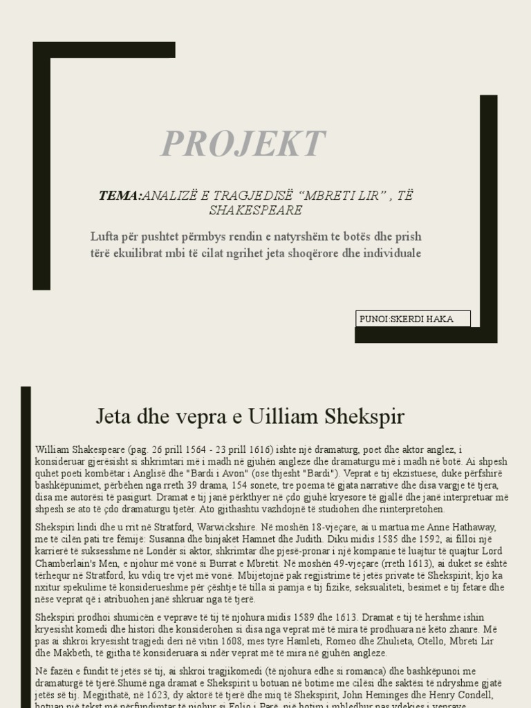 Projekti Letersi | PDF