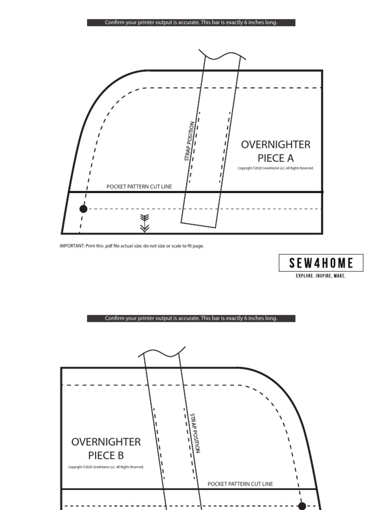3158 Favorite Overnighter PATTERN | PDF