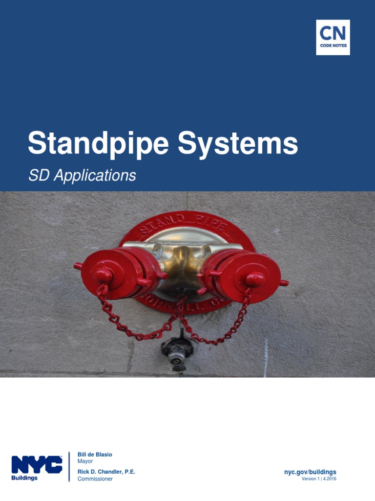 Code Notes Standpipe Systems | PDF | Fire Sprinkler System | Pump