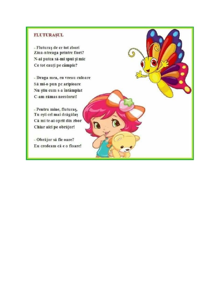 Poezie Fluturas | PDF