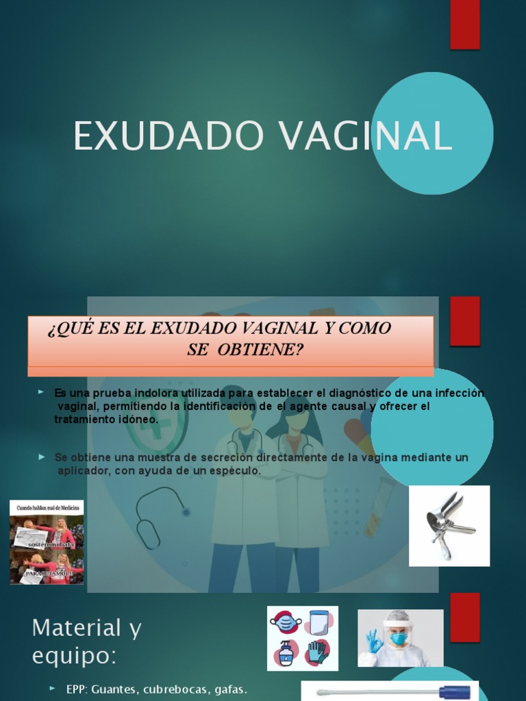 Procedimiento para Toma de Exudado Vaginal | PDF