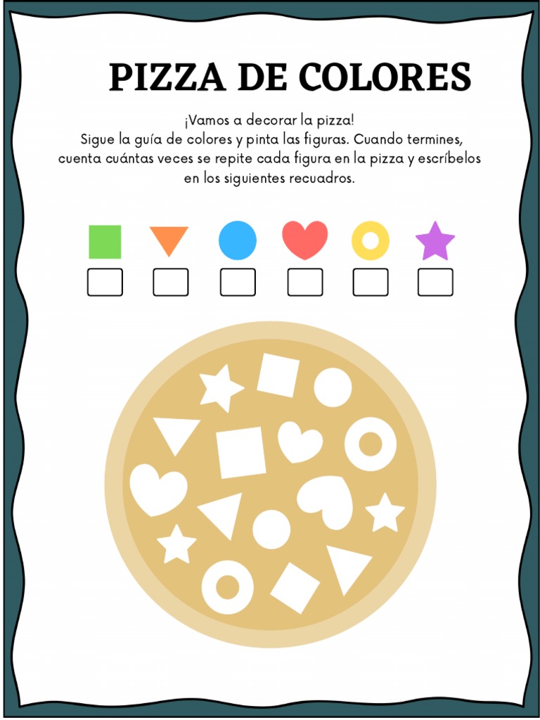 Pizza Números | PDF