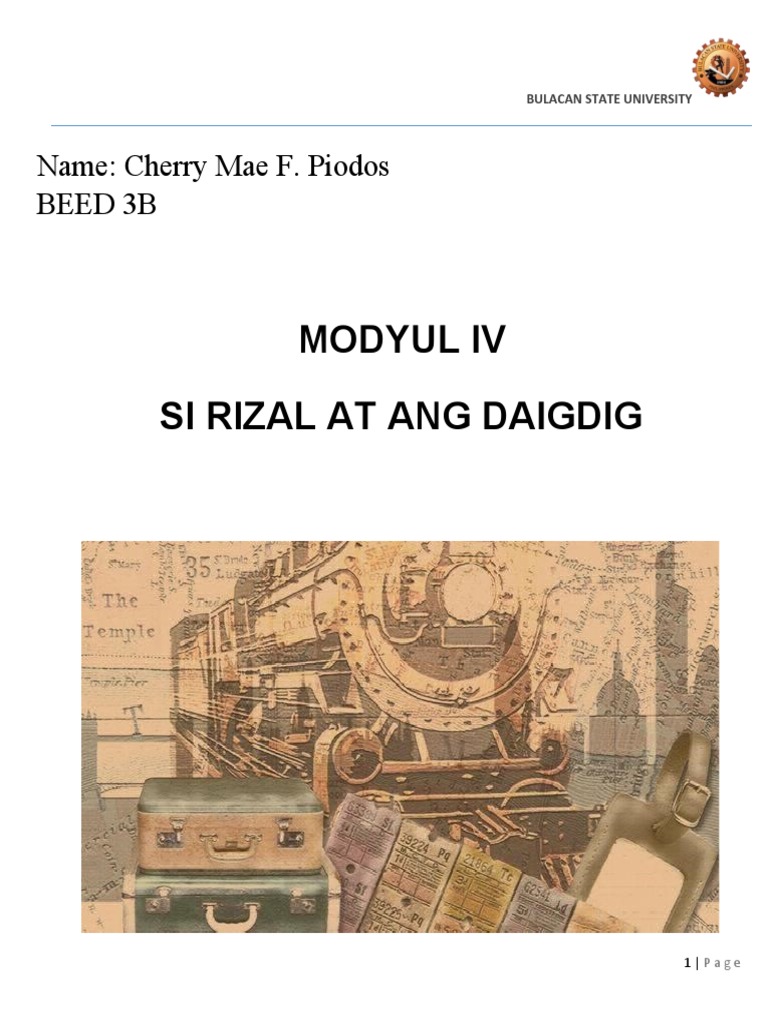 Piodos, Cherry Mae - FINALS | PDF