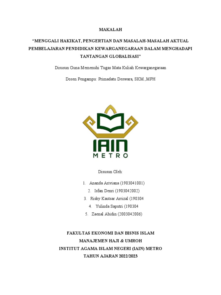 MAKALAH Kel.3 KWN | PDF