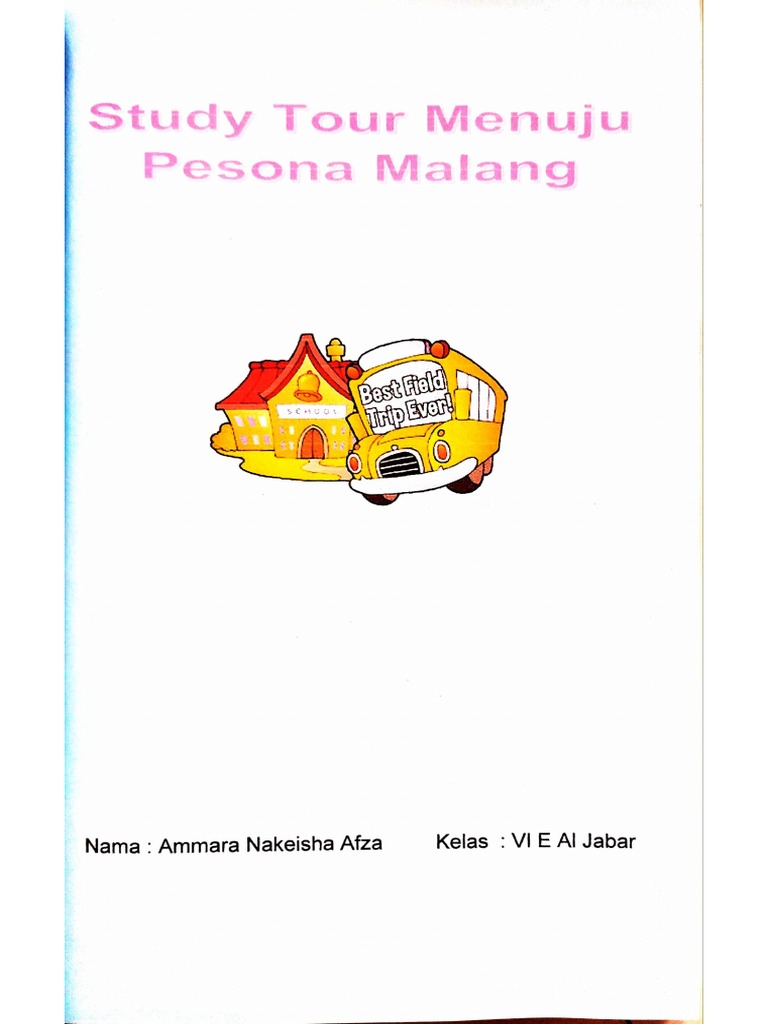 Contoh Laporan Study Tour Ke Malang | PDF