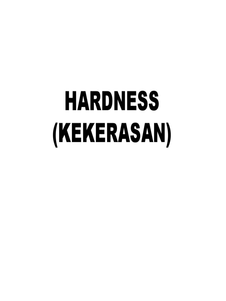2B Hardness Test | PDF