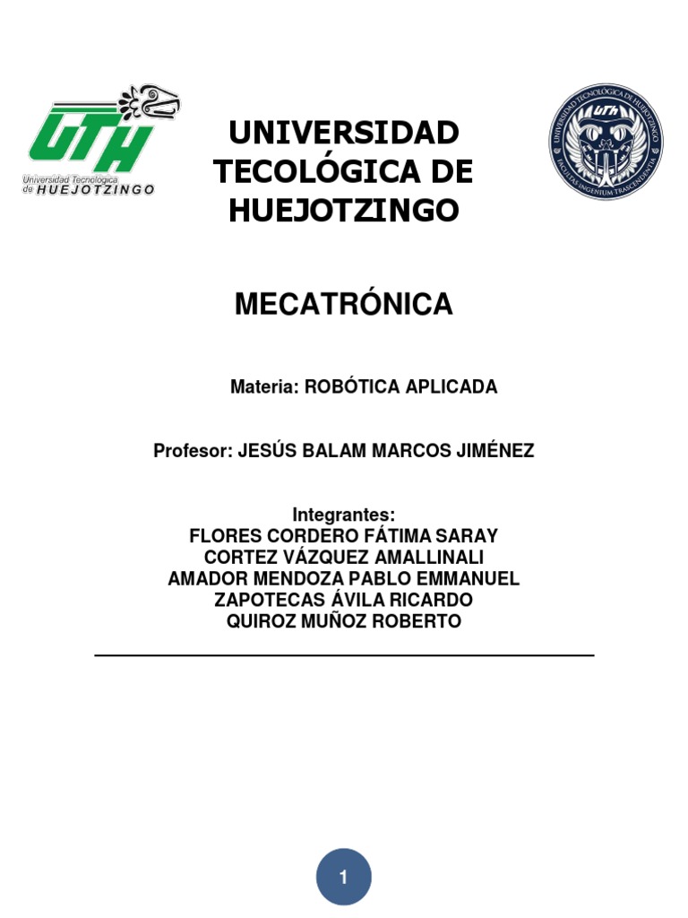 Práctica 2 Pdf Robótica Robot