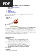 Kumpulan Soal TOEFL Structure Dan Jawabannya | PDF