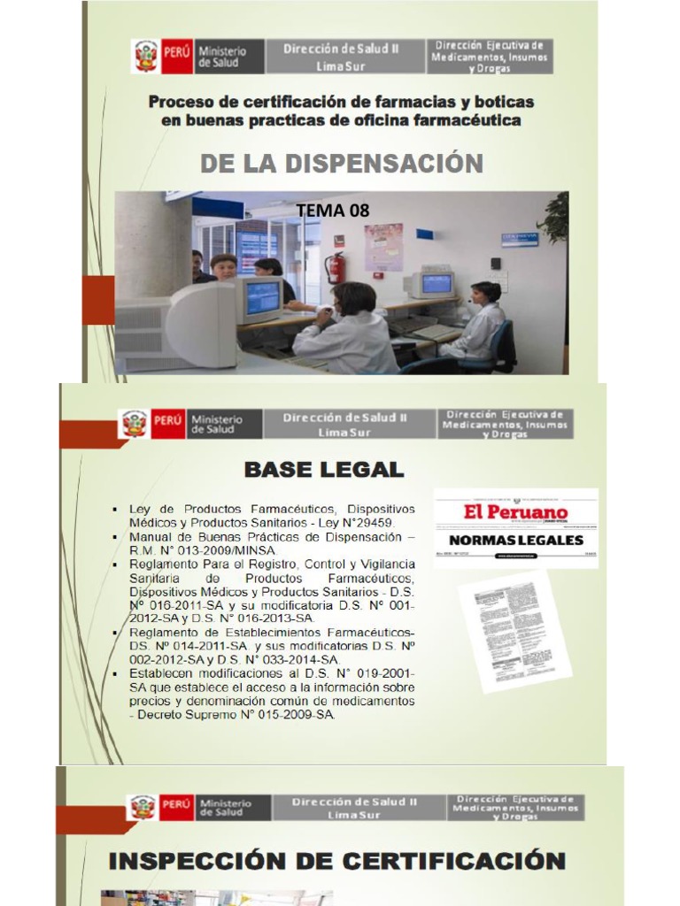 Tema - 08 - Dispensación y Expendio | PDF