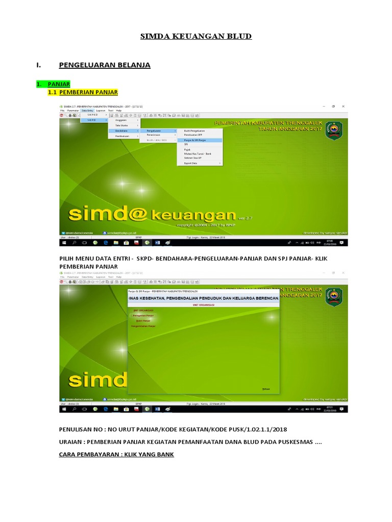 Modul Simda Blud | PDF