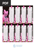 Tablas de Multiplicar Minecraft | PDF | Teaching Methods & Materials ...