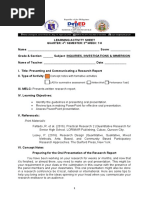 Guidelines For Research Proposal Defense | PDF