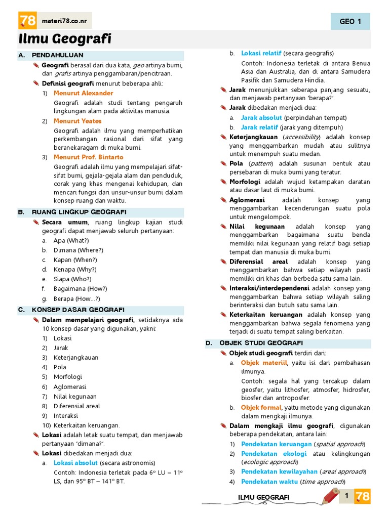 Materi 78 Geografi (SFILE | PDF