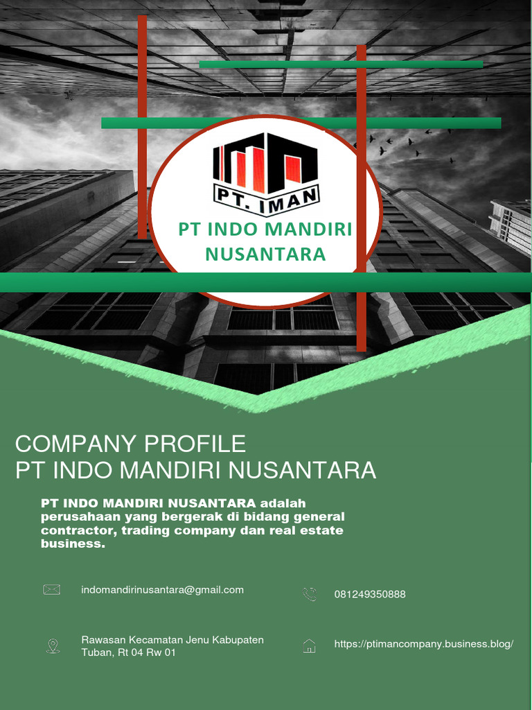 Profil Perusahaan PT Indo Mandiri Nusantara | PDF | Bisnis ...