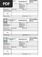 Deviation List & Form | PDF