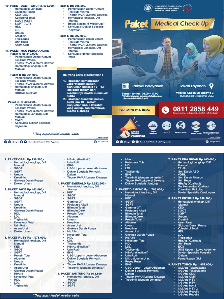 Desain Leaflet MCU | PDF