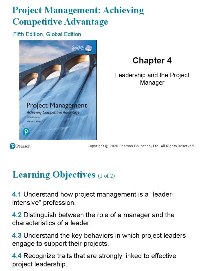 Fifth Edition, Global Edition: Leadership and The Project Manager | PDF ...