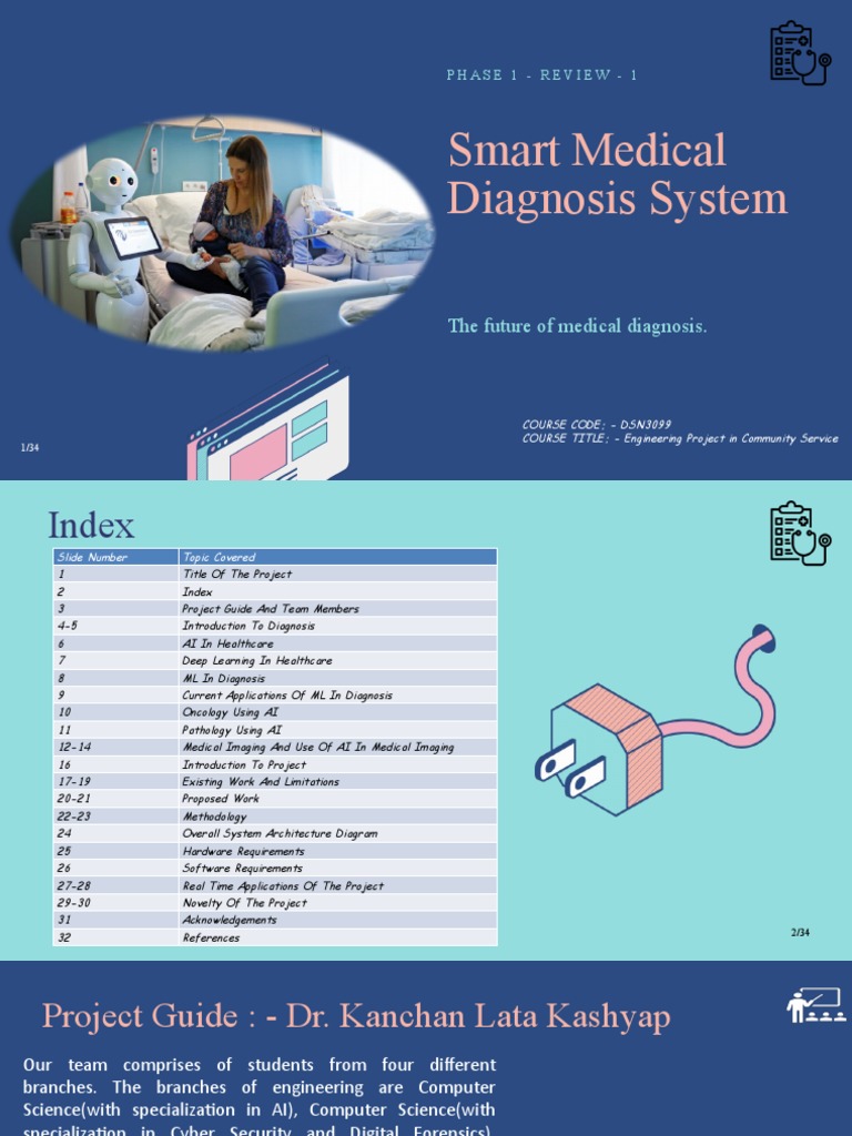 Smart Medical Diagnosis System | PDF | Medical Diagnosis | Machine Learning