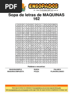 Sopa de Letras: Ciencia y Tecnología | PDF