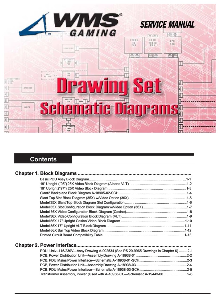 Qdoc - Tips Wms Manual Servicio Completo Tragamonedas Jarquin | PDF | Electrical Engineering ...