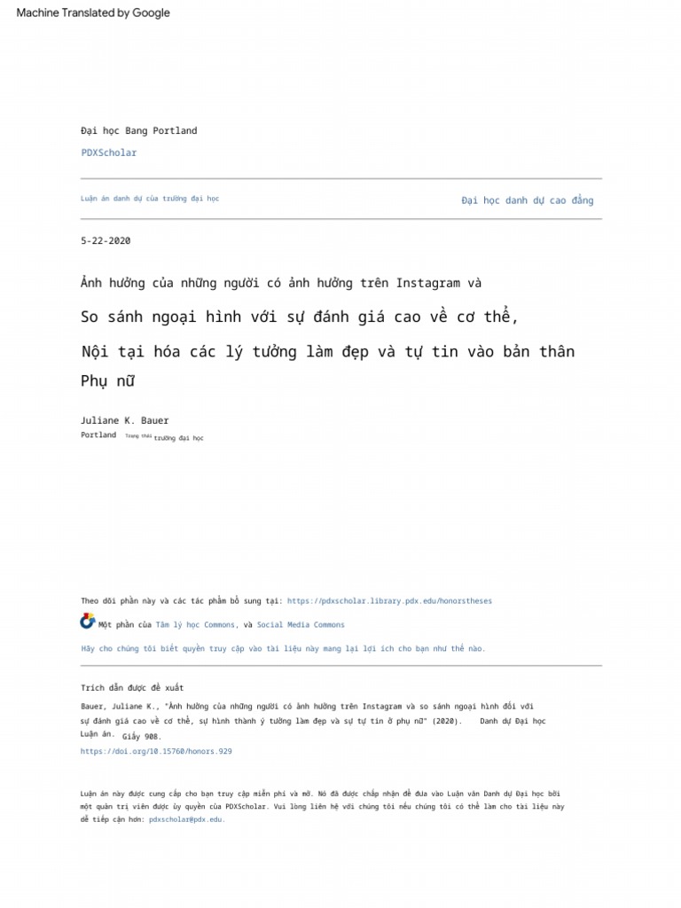 The Effects of Instagram Influencers and Appearance Comparisons o | PDF