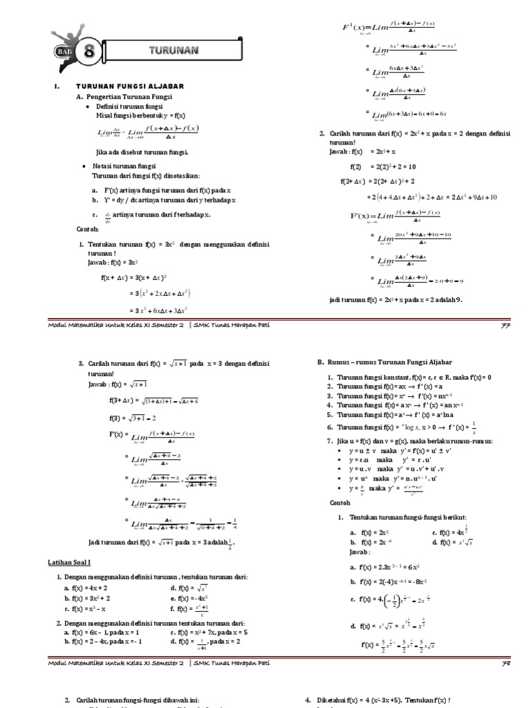 Turunan | PDF