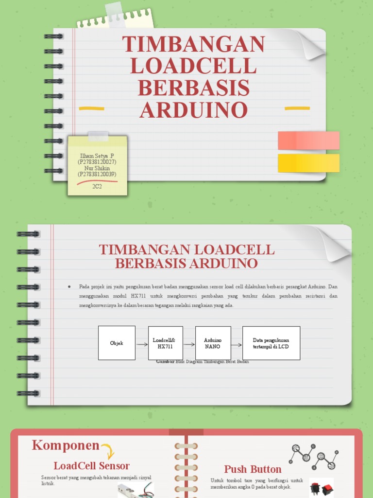 Timbangan Digital Berbasis Arduino | PDF | Komputer | Teknologi & Rekayasa
