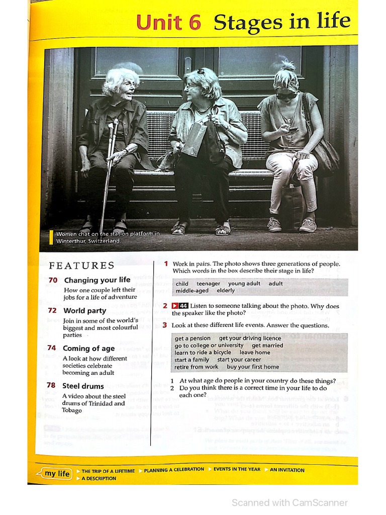 Unit 6 - Stages in Life | PDF